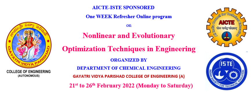 Welcome to Gayatri Vidya Parishad College of Engineering (Autonomous)